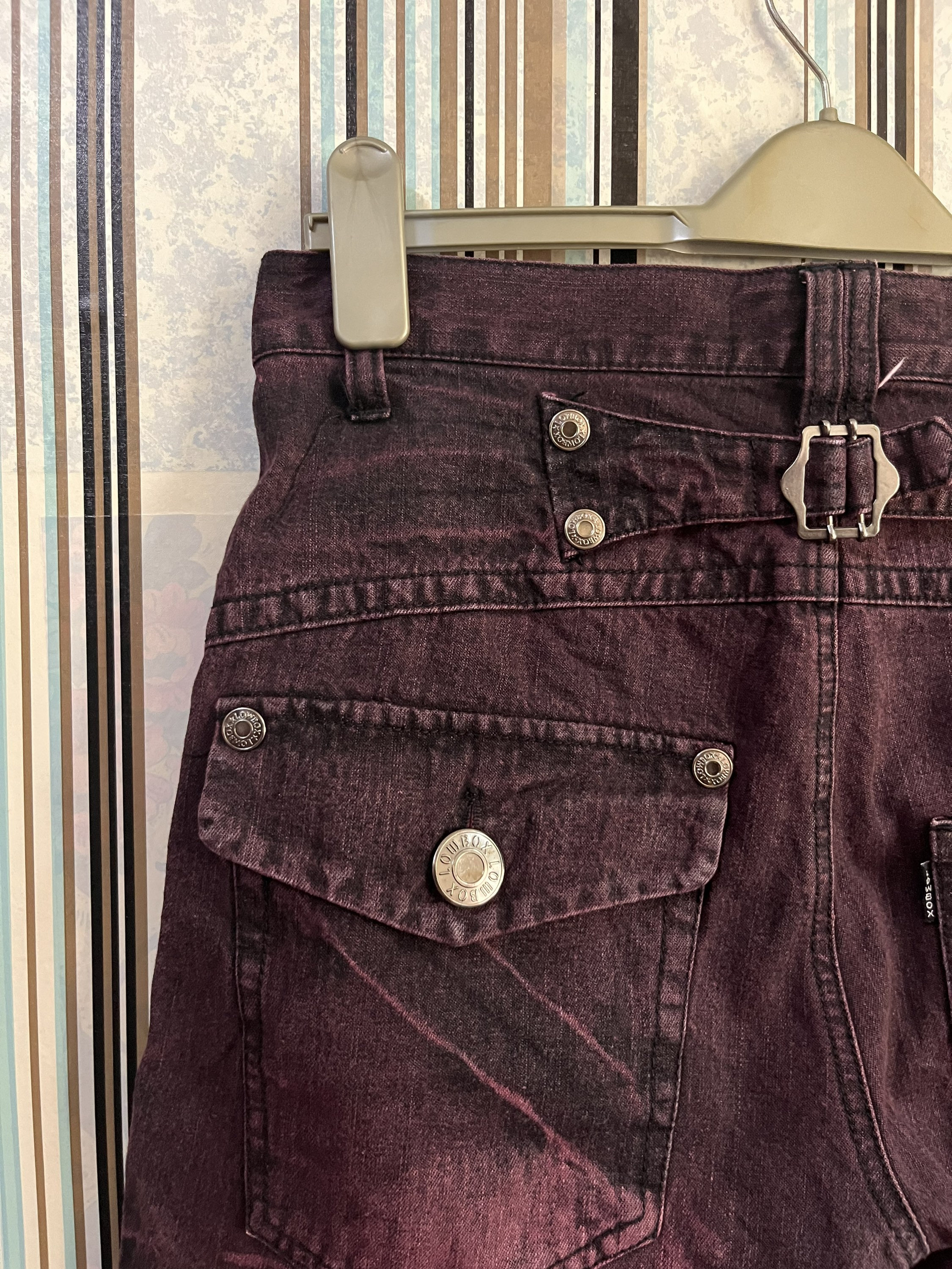 RARE!!VTG Lowbox Japanese Brand Claws Jeans Purple Size 79 #D3 - Etsy