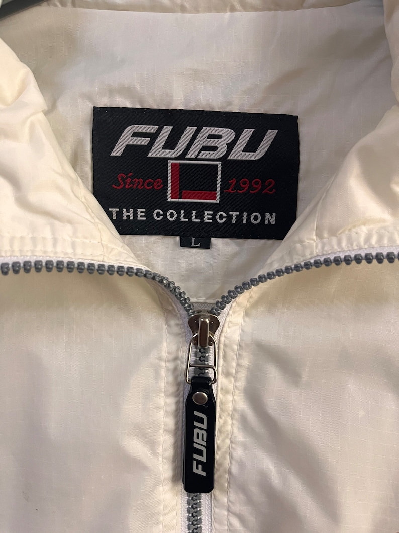 MEGARARE!!VTG Fubu the Collection 1992 Big Logo Spell Put Hip Hop Rap ...