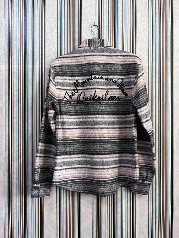 RARE!!VTG quicksilver mountain & wave embroidered siz… - Gem