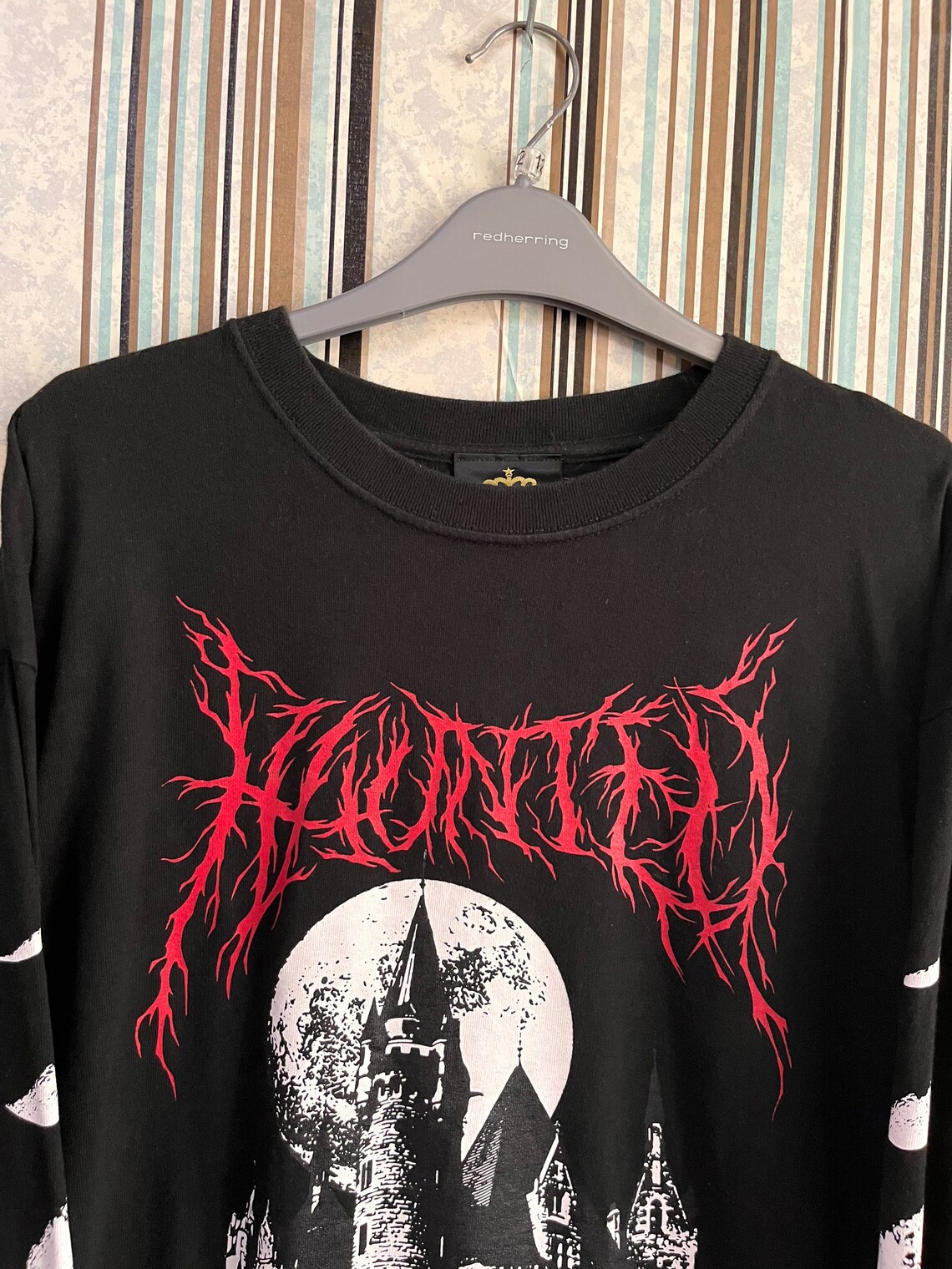 RARE!!VTG the Haunted Heavy Metal Band Long Sleeve Listen Flavor ...