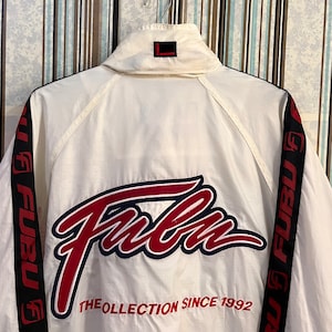 MEGARARE!!VTG Fubu the Collection 1992 Big Logo Spell Put Hip Hop Rap ...