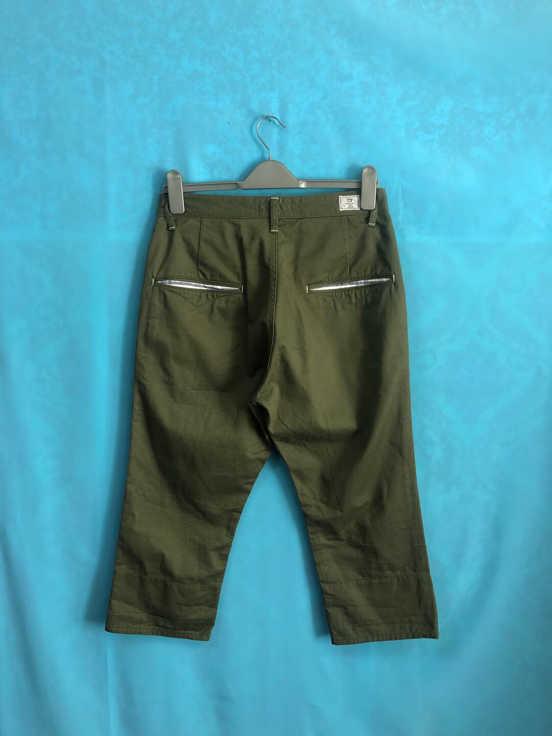 RARE Mc.apache Handmade Short Pants Green Fabrique Au Japan Japanese ...