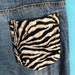 VTG BATSU STUDIO Xst Batsu-studio Distress Jeans Skull Bones Zebra ...