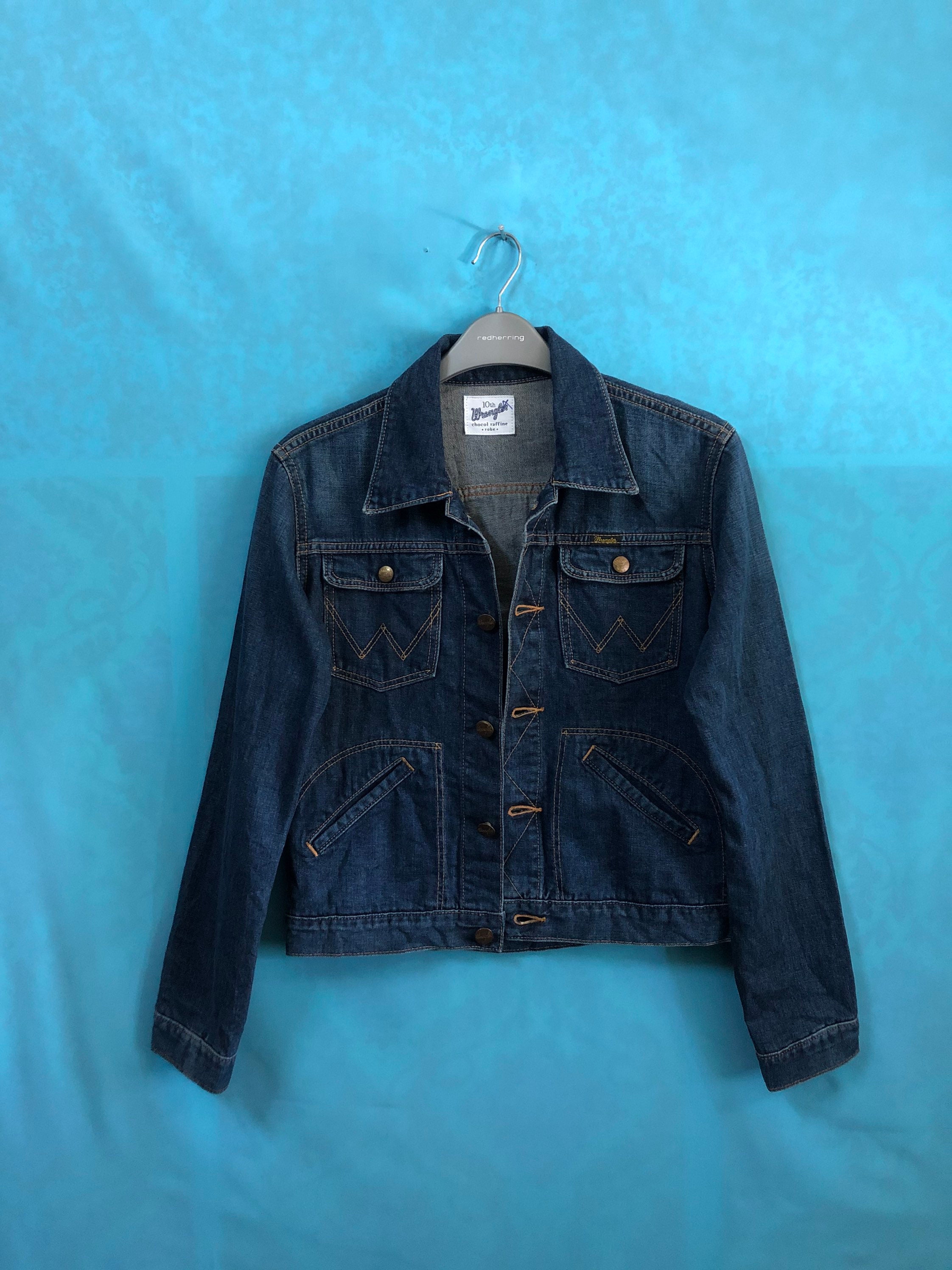 SALE VTG 10th Anniversary Wrangler X Choco Raffine Robe Trucker Jackets ...