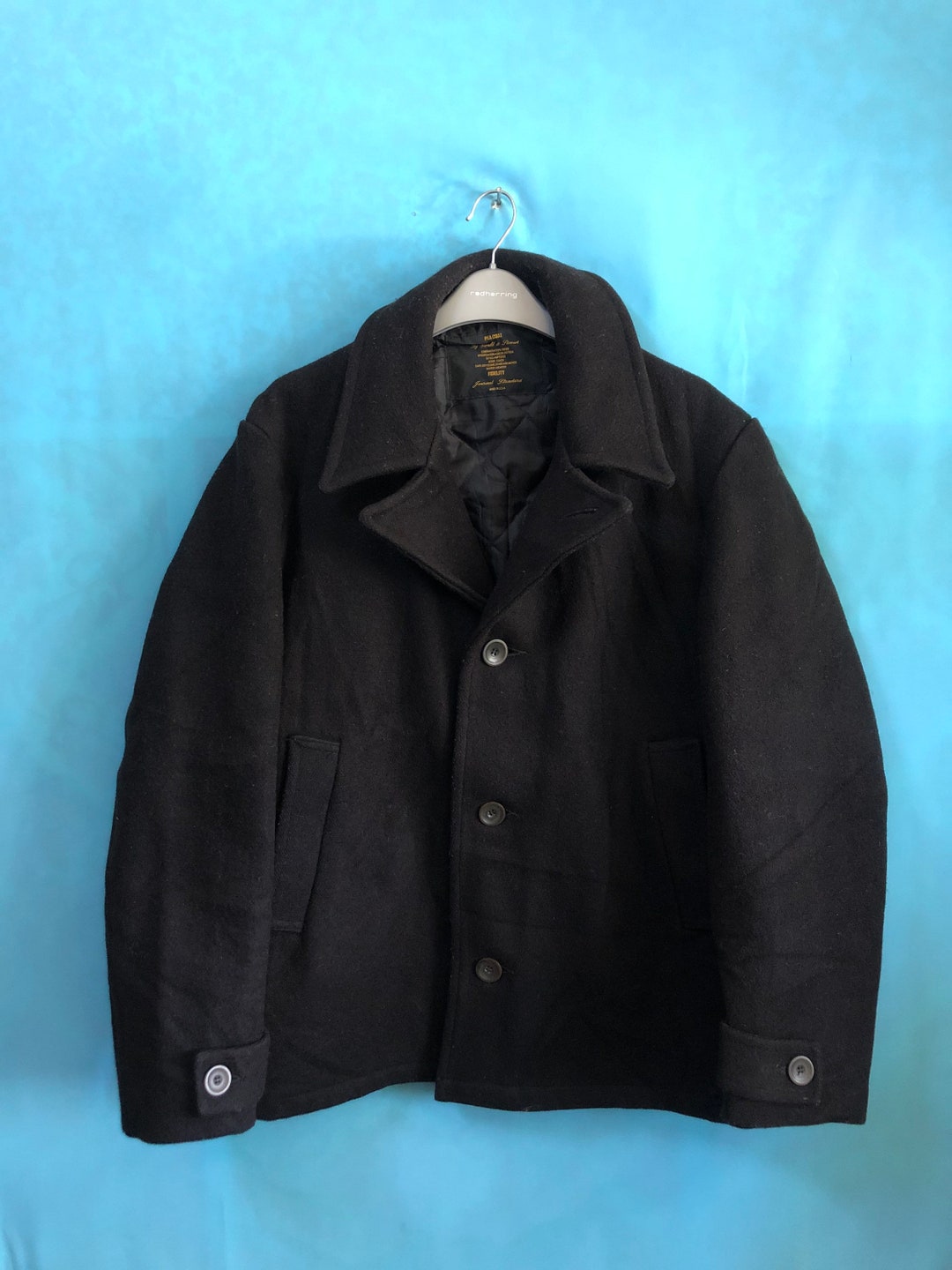 RARE!!VTG Journal Standard Fidelity Made in Usa Pea Coats Jackets Large ...