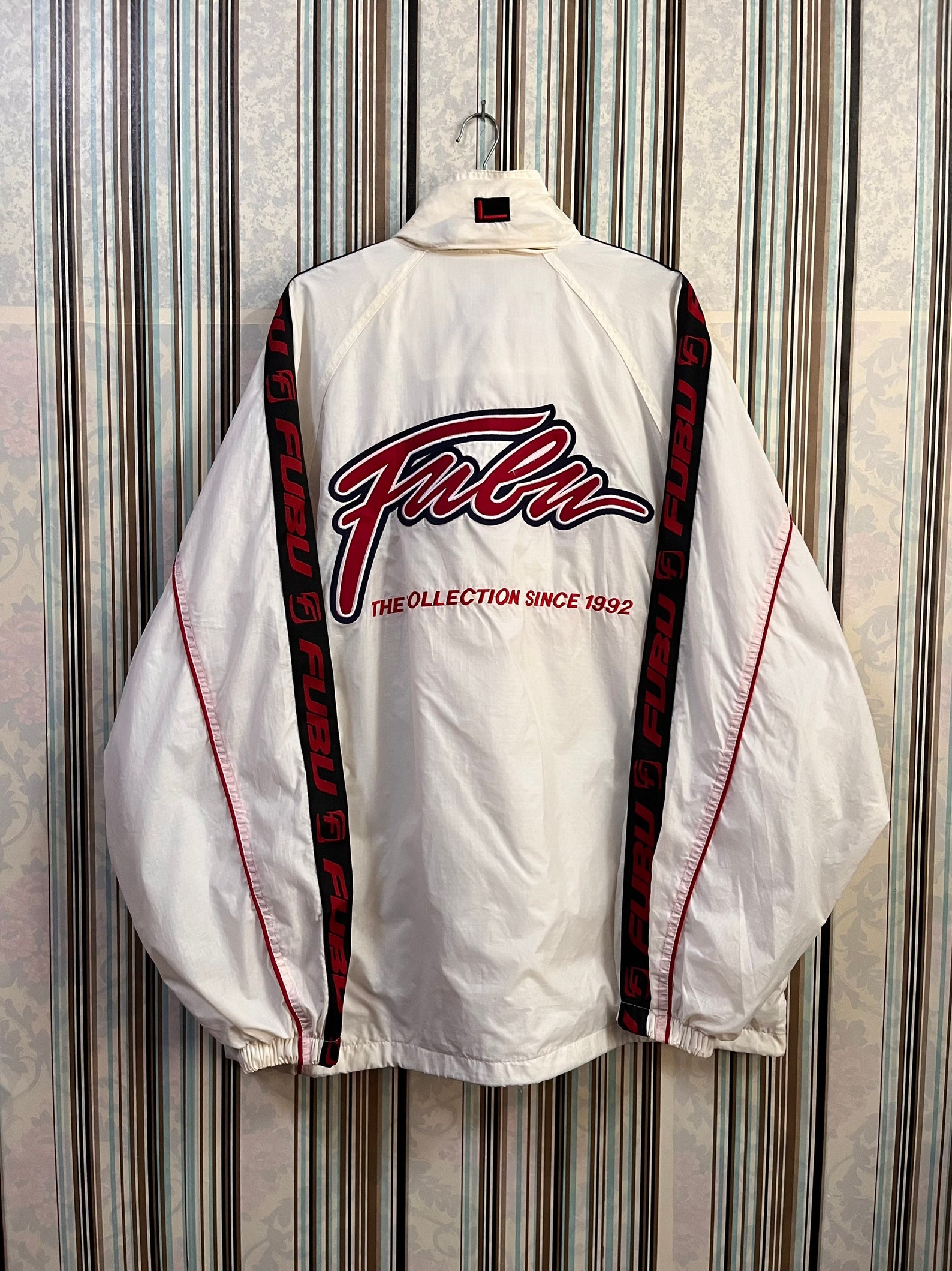 MEGARARE!!VTG Fubu the Collection 1992 Big Logo Spell Put Hip Hop Rap ...