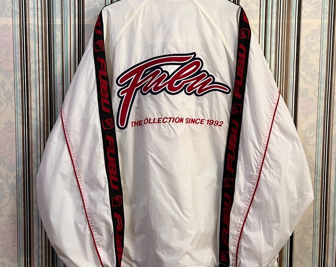 MEGARARE!!VTG Fubu the Collection 1992 Big Logo Spell Put Hip Hop Rap ...