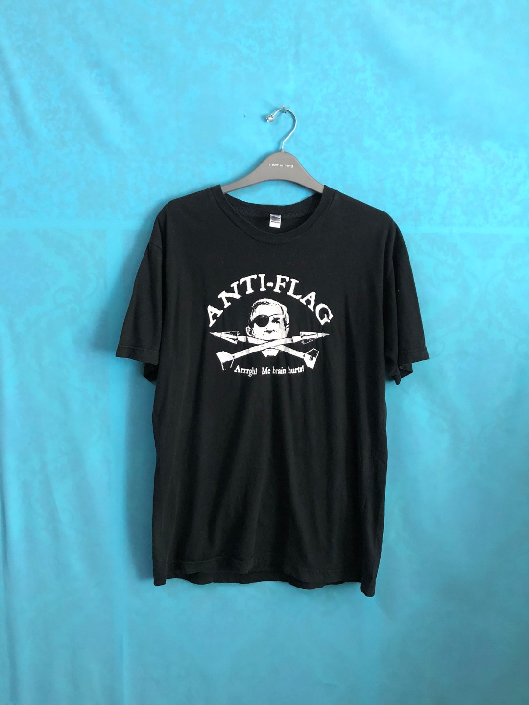 ON SALE!! VTG Anti-flag Anti Flag Punk Rock Band Bush Large #778 - Etsy