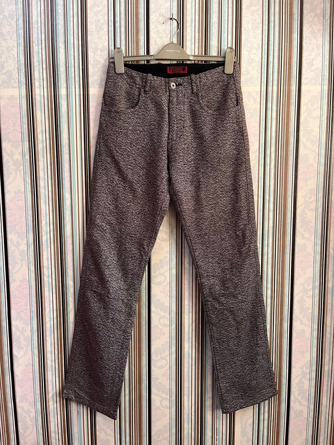 RARE!!VTG John Bull Kojima Japan Salt Pepper Trousers Pants Size S #D2 ...