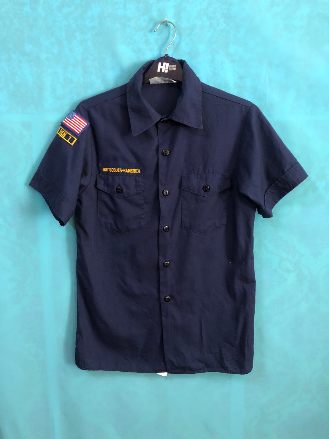 VTG BOYSCOUT of AMERICA Navy Blue Youth Large Made in Usa #13 - Etsy