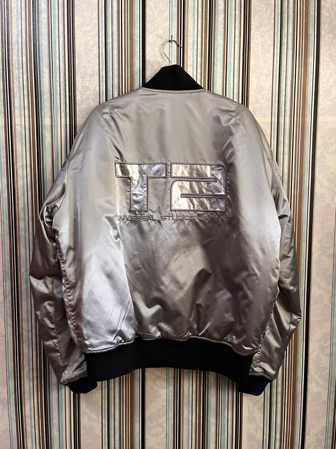 MEGARARE!!VTG T2 Terminantor 2 Reversible Bomber Jackets Ma-1 ...