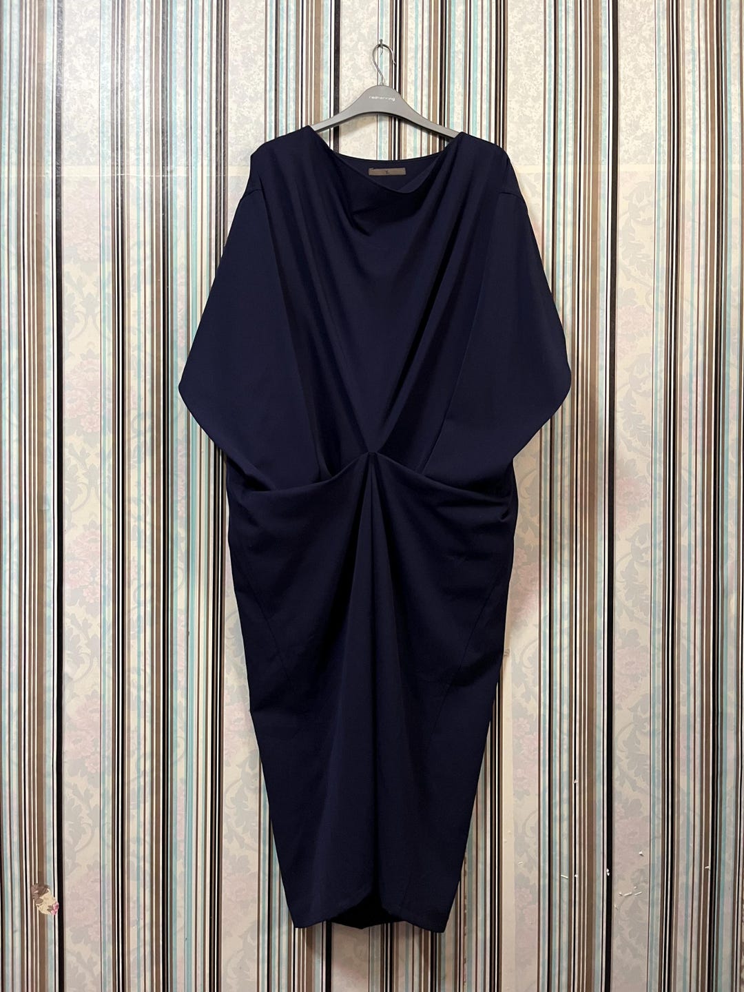 Vintage 1970s Y's Yohji Yamamoto Cocoon Twist Dress Asymmetry Avant ...