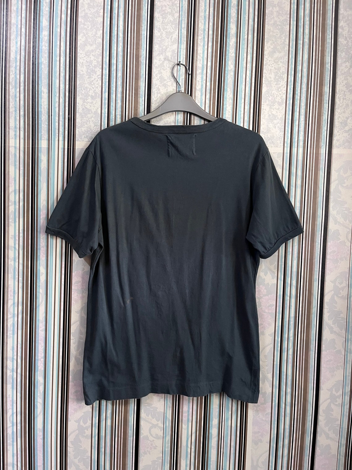 RARE!!VTG Mhl Margaret Howell Pocket Tee Plain Ringer Green #F3 - Etsy