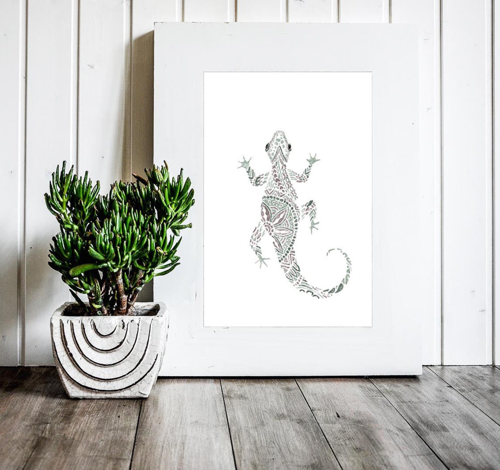 Gecko - Gecko Printable - Digital Download - Gecko Art - Lizard Art ...