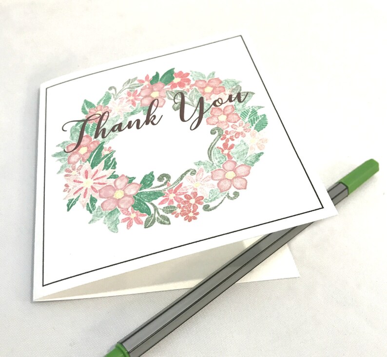 Wreath Printable - Floral Wreath - Digital Download - Floral Wreath ...