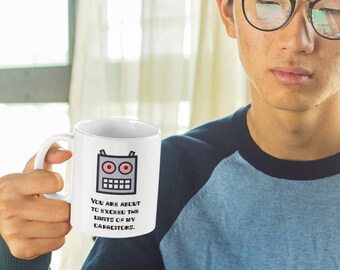 Robot Mug - Etsy