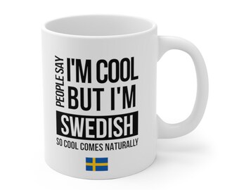 Swedish Coffee Mug Scandinavian Mug Sweden Coffee Mugs - Etsy