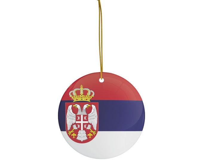 Volim Te Ornament, Serbian Heart, Bridal Shower Favor, Engagement Gift ...