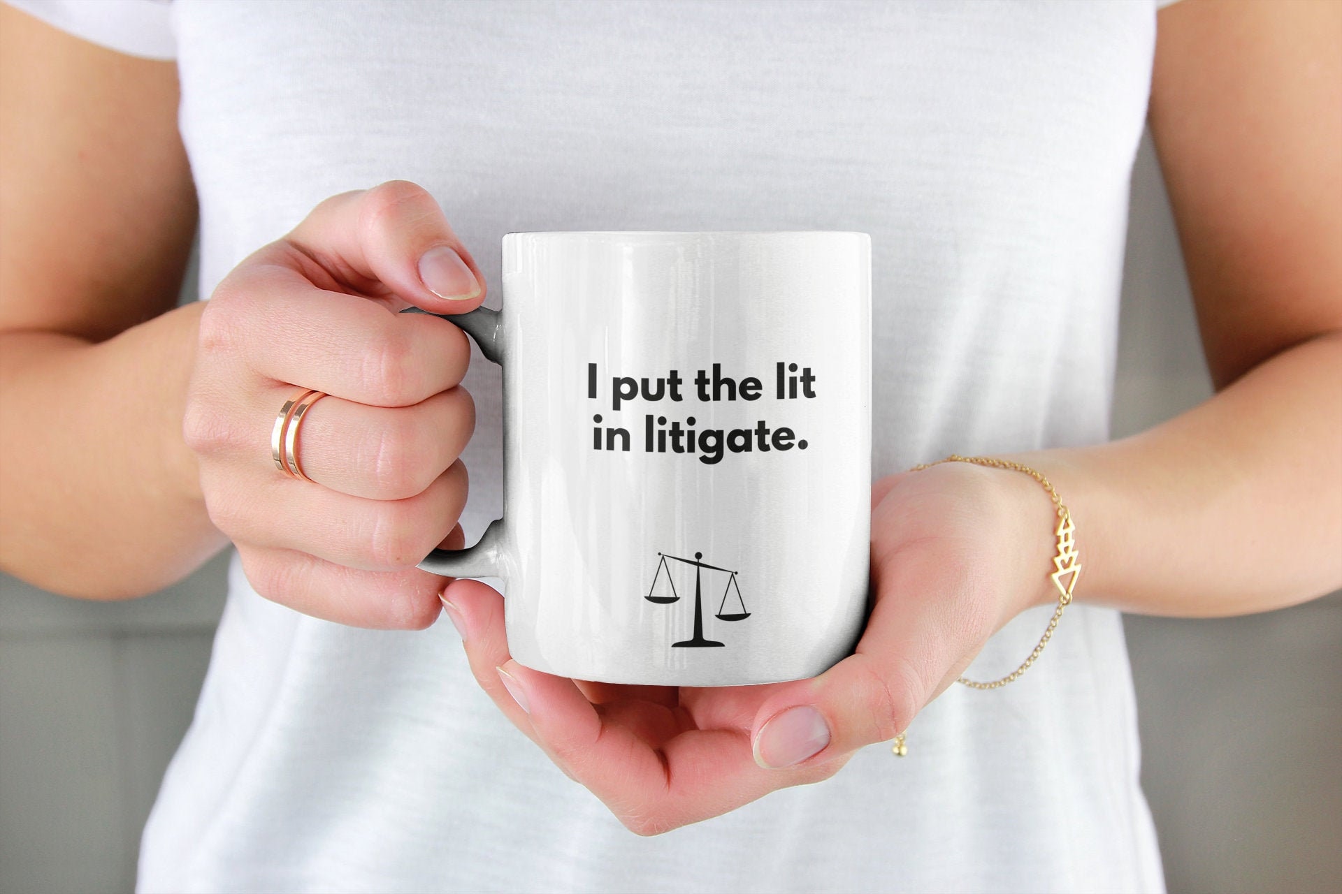 Lawyer Gift Barrister Gift I Put the Lit in Litigate Funny - Etsy UK