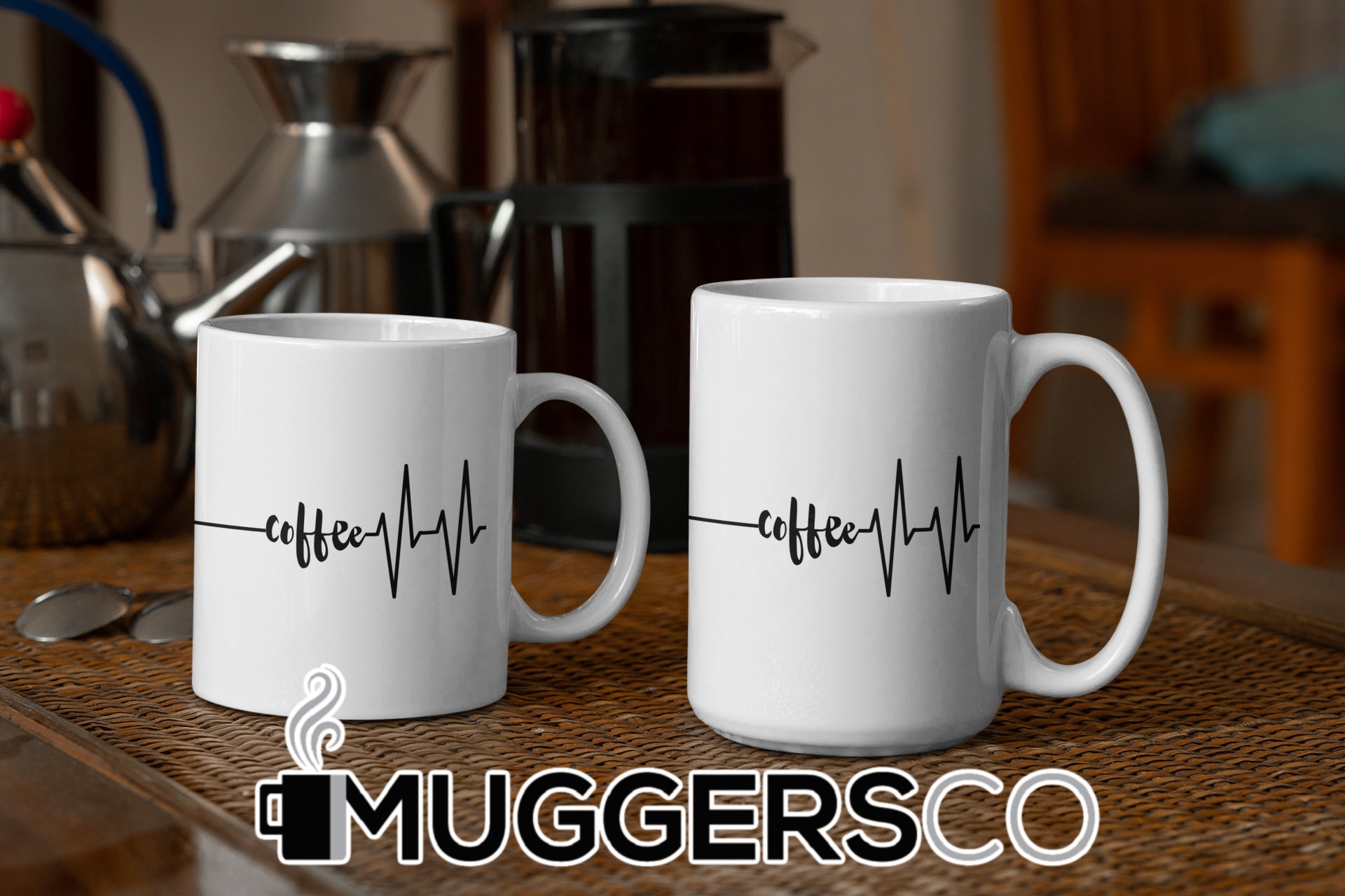 Ecg Ekg Design Coffee Heartbeat EGK Gift Cardiologist Gift - Etsy