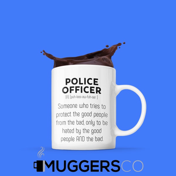 Police Coffee Mug - Etsy