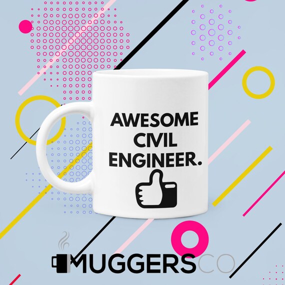 Civil Engineer Gifts Civil Engineering Awesome Civil Engineer - Etsy UK