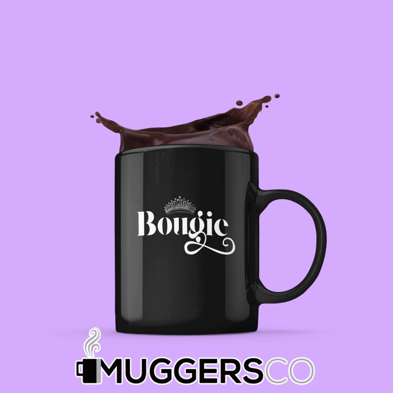 Bougie A Lil Bougie Bougie Mug Boujee Funny Coffee Mugs Cute - Etsy