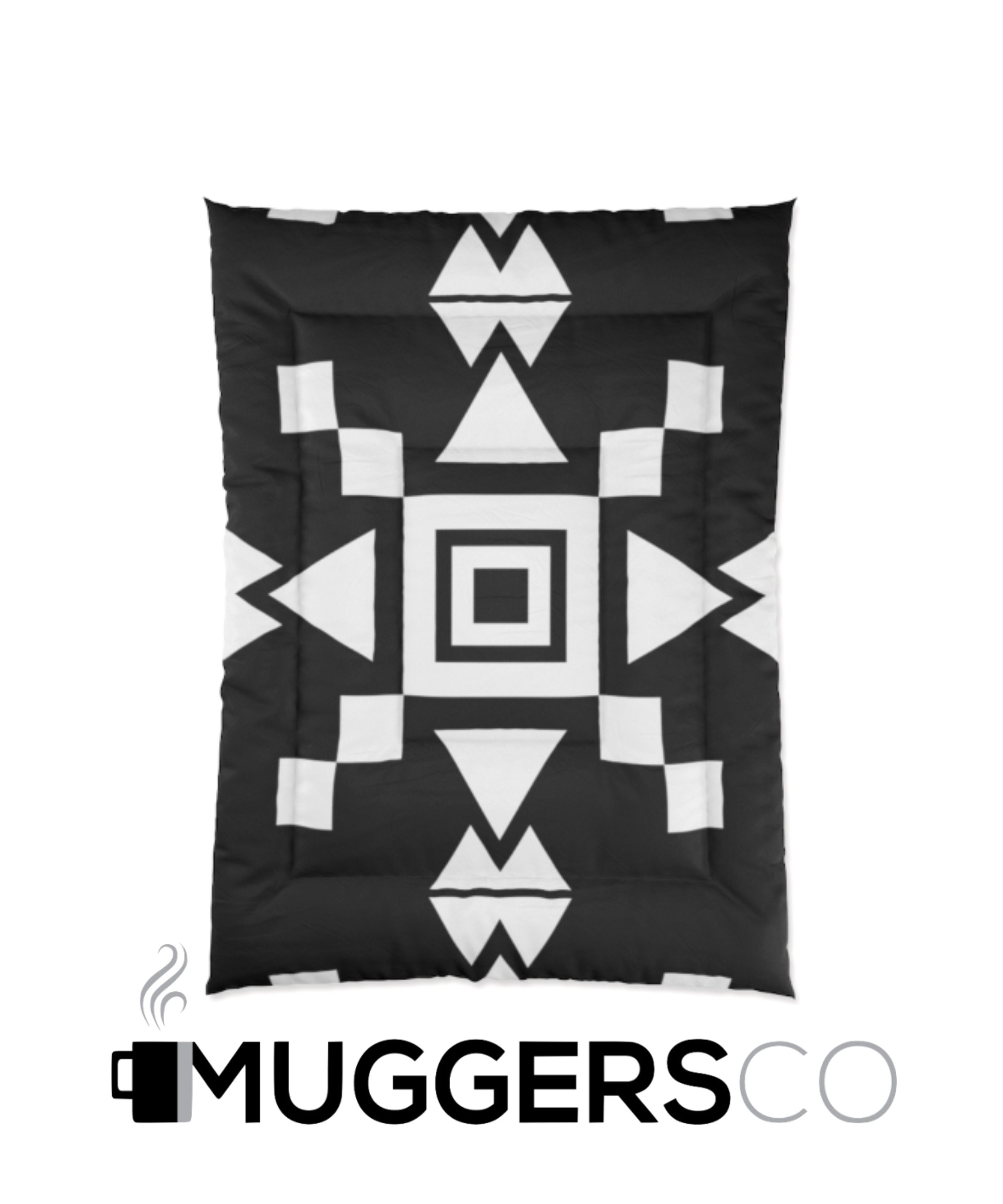 Black And White Aztec Comforter