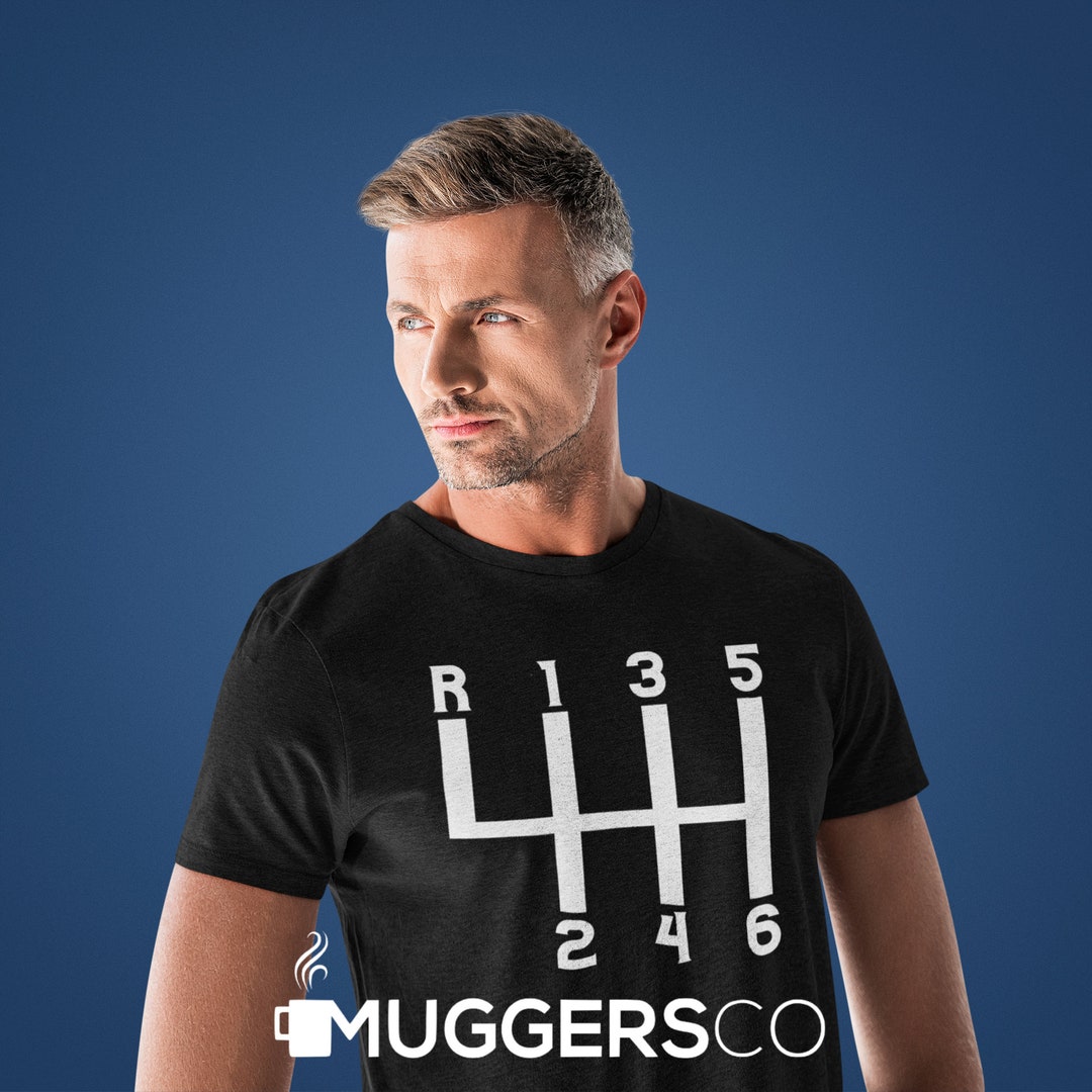 Manual Transmission T-shirt Gear Shift Pattern T Shirt Manual ...