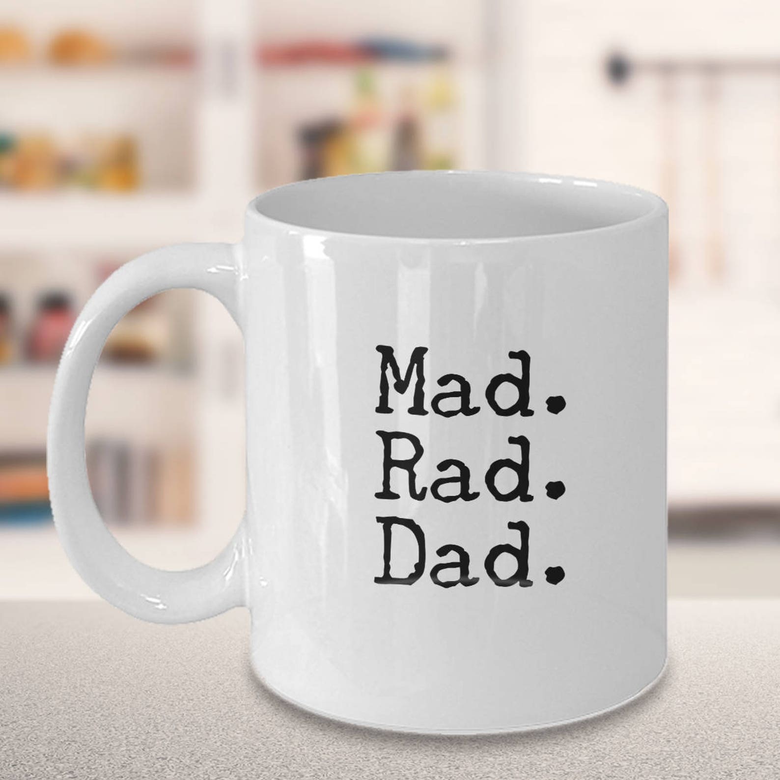 Funny Dad Mugs. Mad Rad Dad Mug Mug Dad Funny. Funny Dad Gift. - Etsy