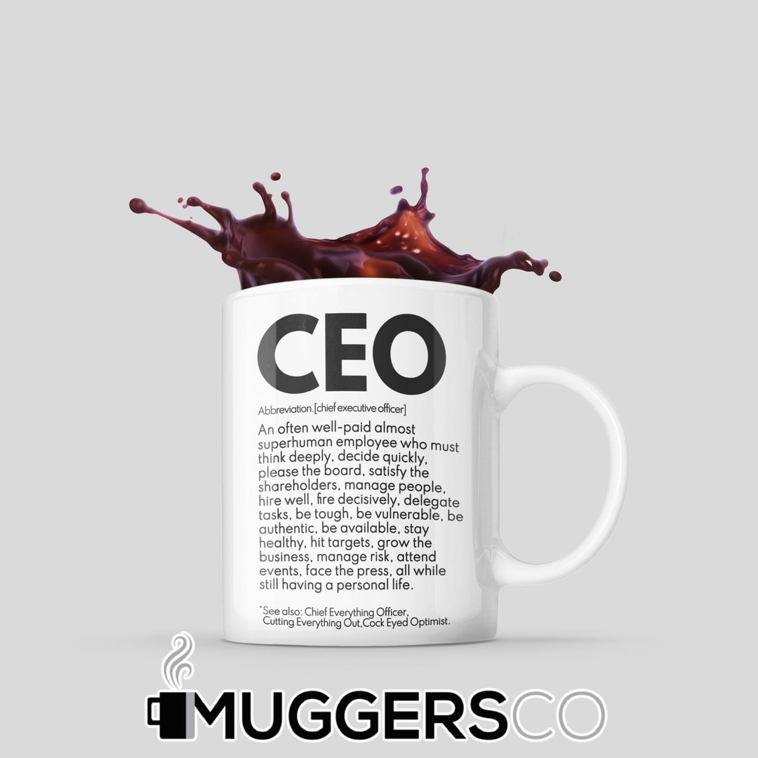 CEO Definition CEO Mug Ceo Gift for Men Ceo Gift for Women Funny ...