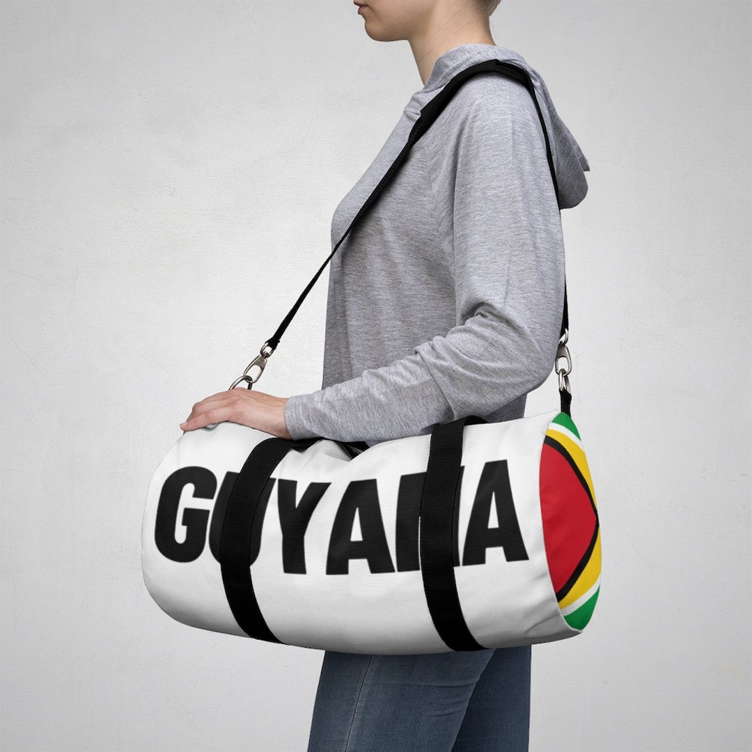 Guyana Duffel Bag Guyana Gifts Guyana Flag Weekend Bag - Etsy