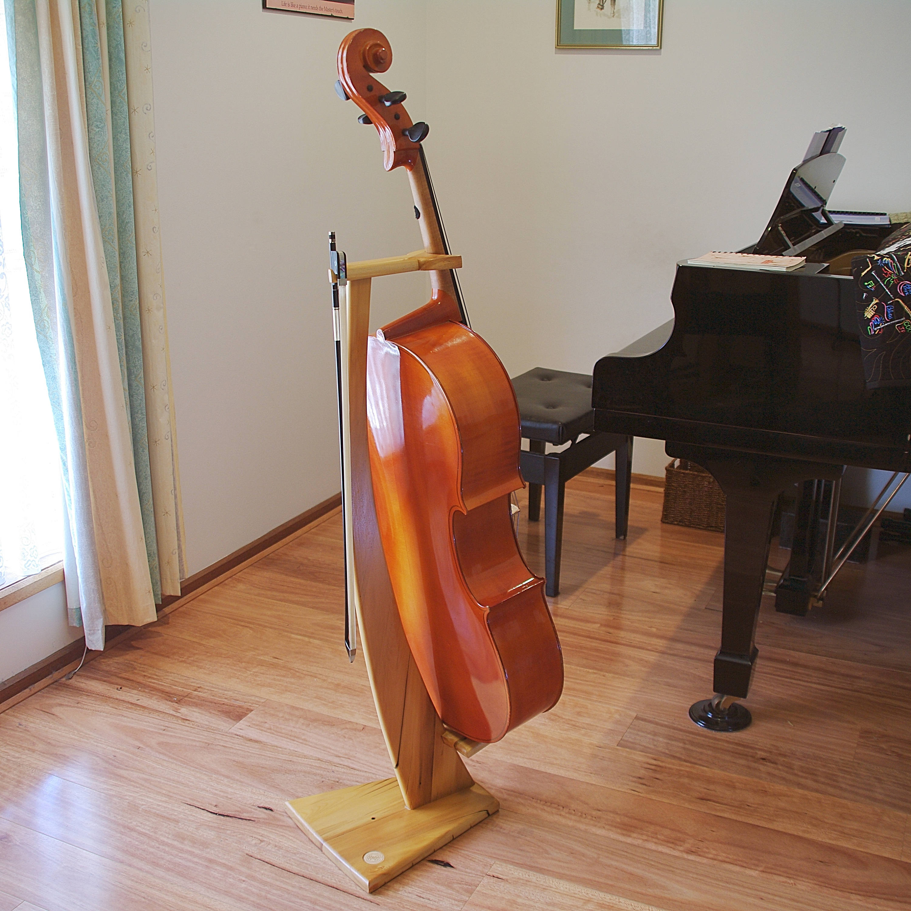 Cello Stand Hand Made From Solid Timber - Etsy