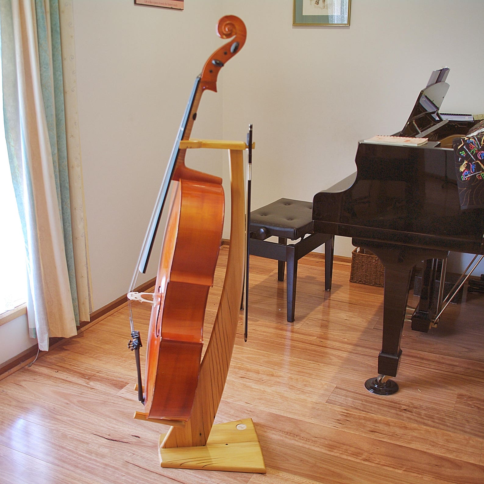 Cello Stand - Hand Made From Solid Timber - Etsy