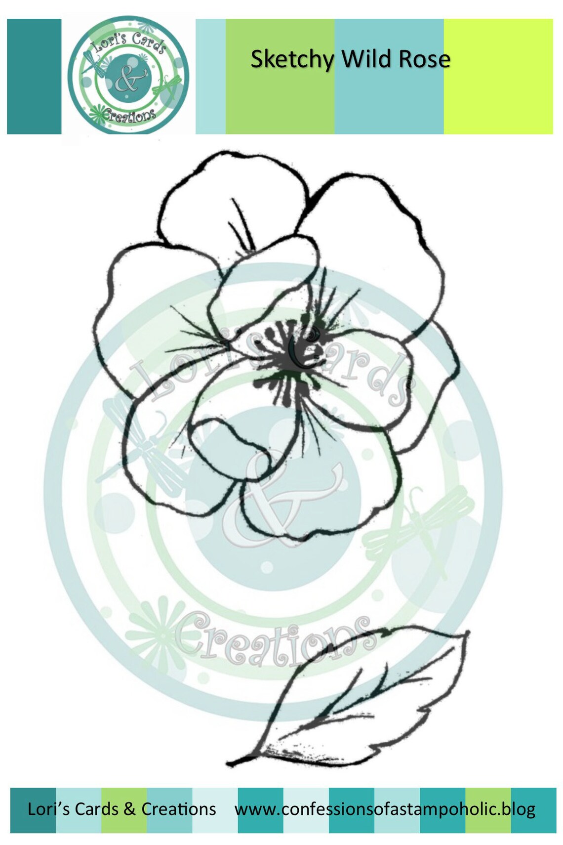 Sketchy Flowers Set B - Digital Files Only (digital Stamps) - Etsy