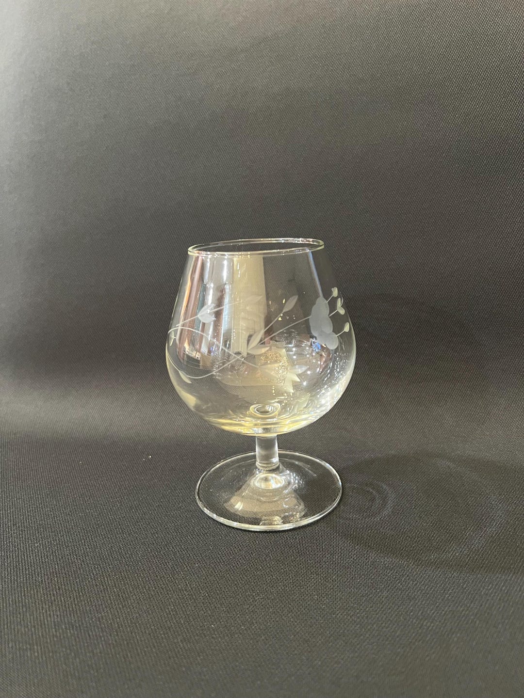 Princess House Crystal Heritage Brandy Snifter. Vintage Princess House ...
