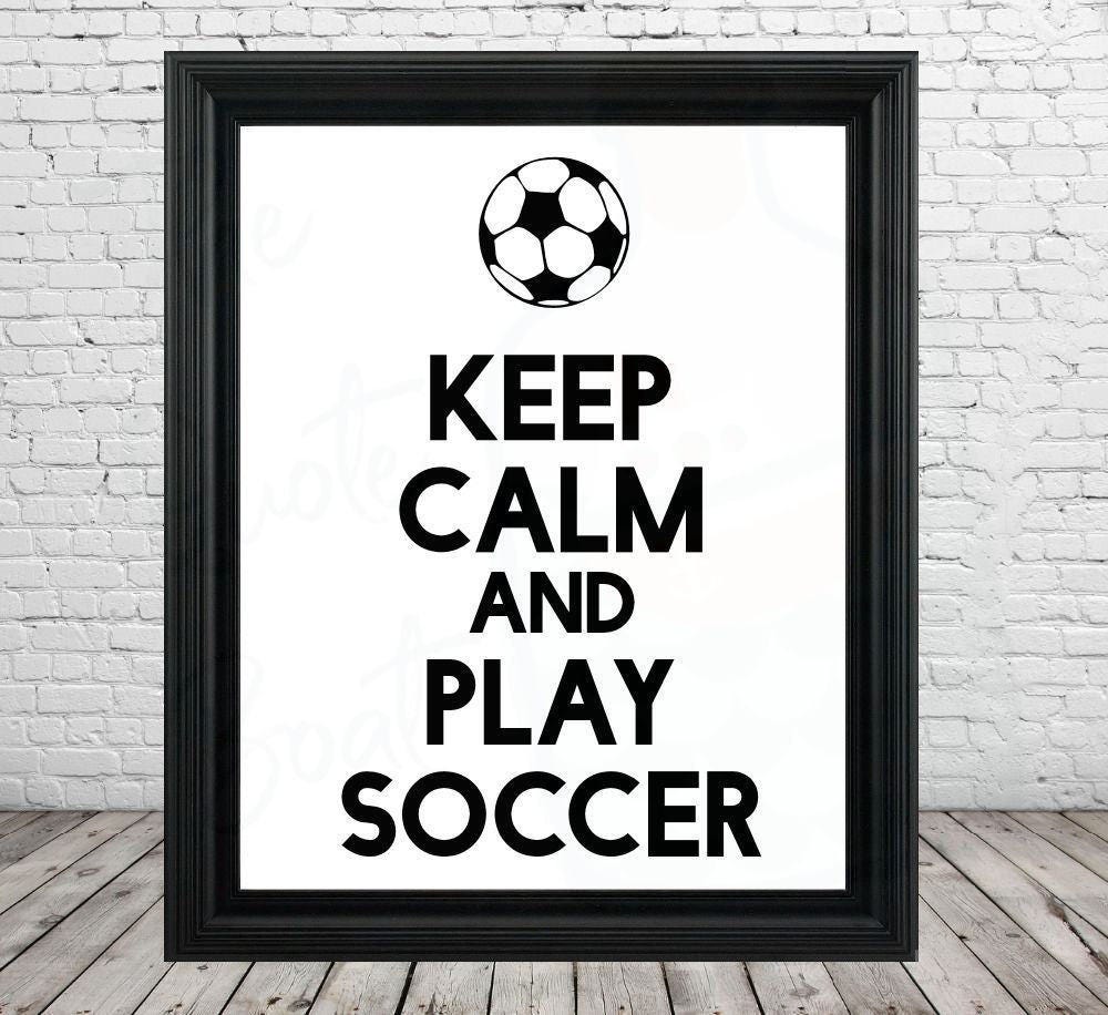 Soccer Printable Black and White Instant Digital Download | Etsy