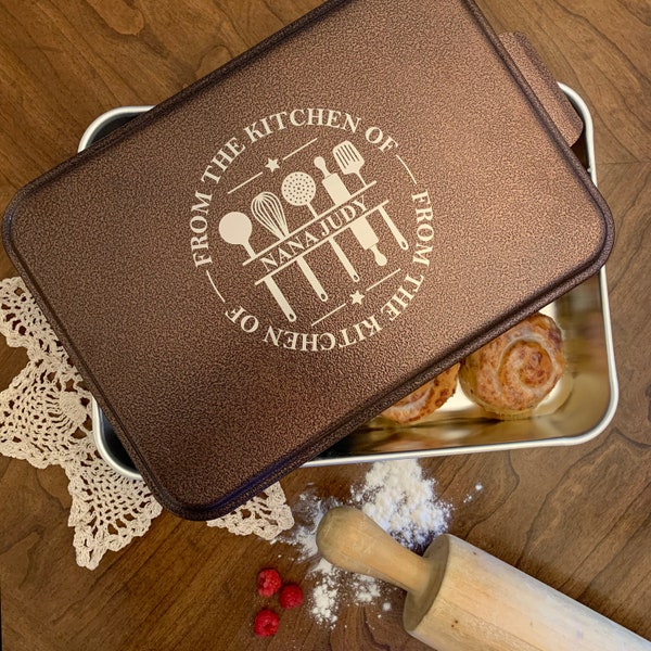 Monogrammed Cake Pan - Etsy