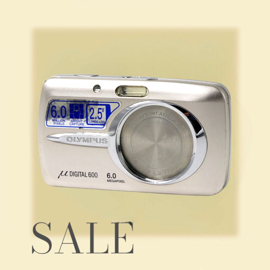 Olympus Mju Digital 600 Gold / Olympus Stylus 600 Vintage Digital ...