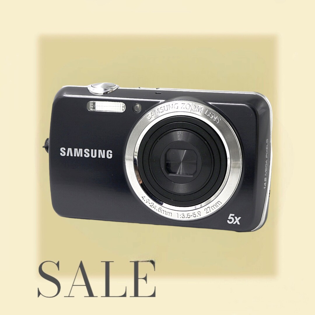 Samsung PL21 Black - Vintage Digital Camera. Point and Shoot Camera ...