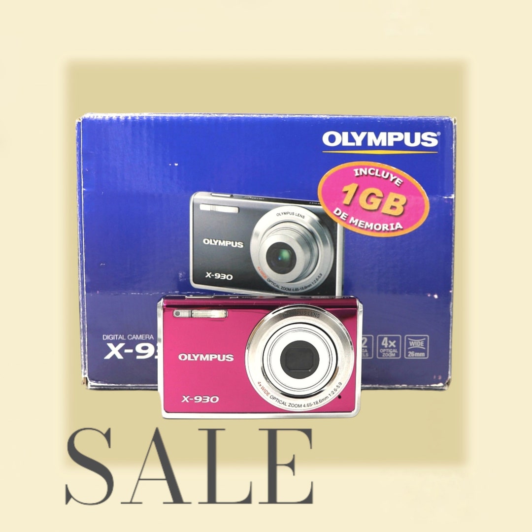 Olympus X-930 Fuchsia Pink With Box Vintage Digital Camera. Point and ...
