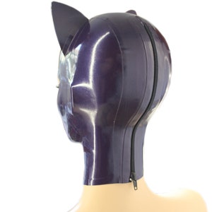 Latex Rubber Cat Hood With Attached Ears - Etsy Canada