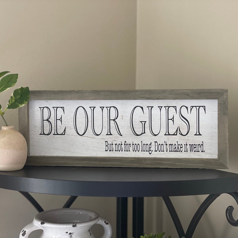 Guest Bedroom Signs - Etsy