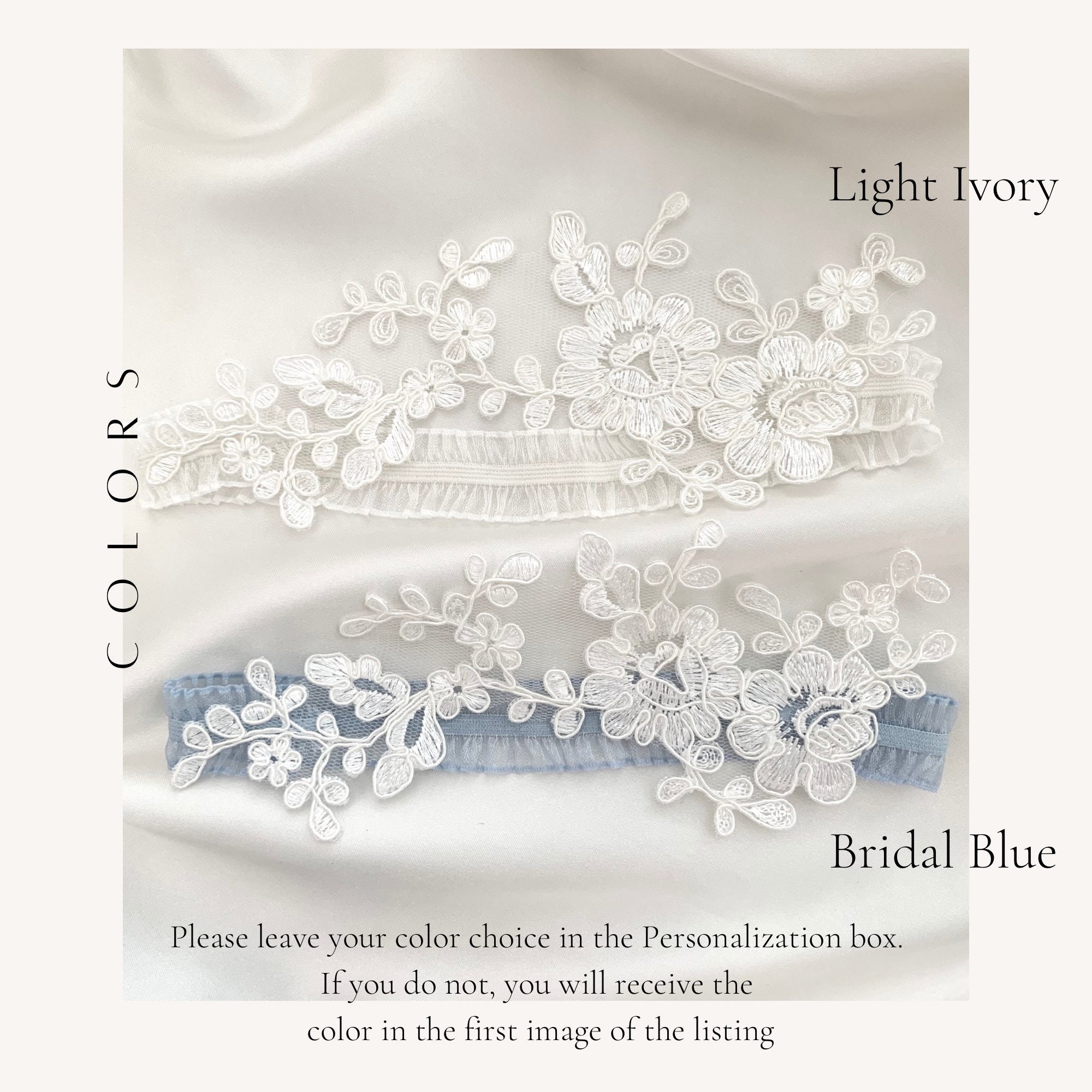 BLUE Wedding Garter Garter Wedding Garter Set Bridal Garter | Etsy