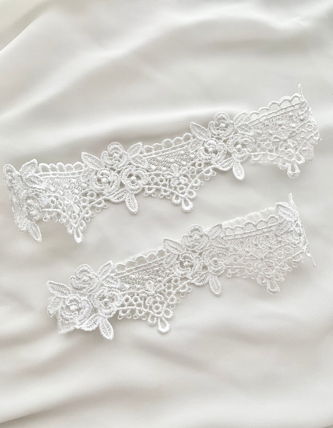Light Ivory Lace Wedding Garter - Etsy UK