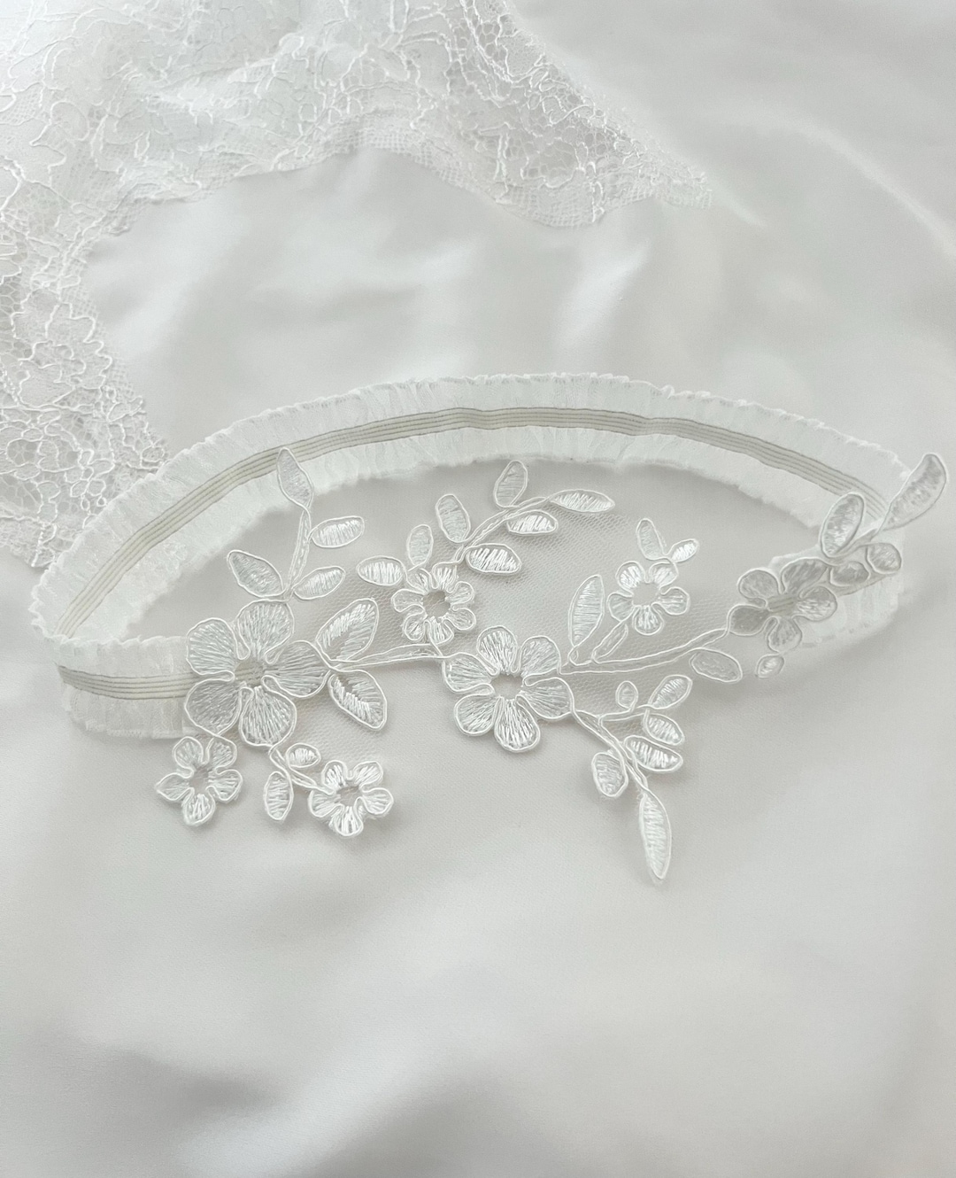 Lace Wedding Garter, Bridal Shower Engagement Gift, Bridal Lingerie ...
