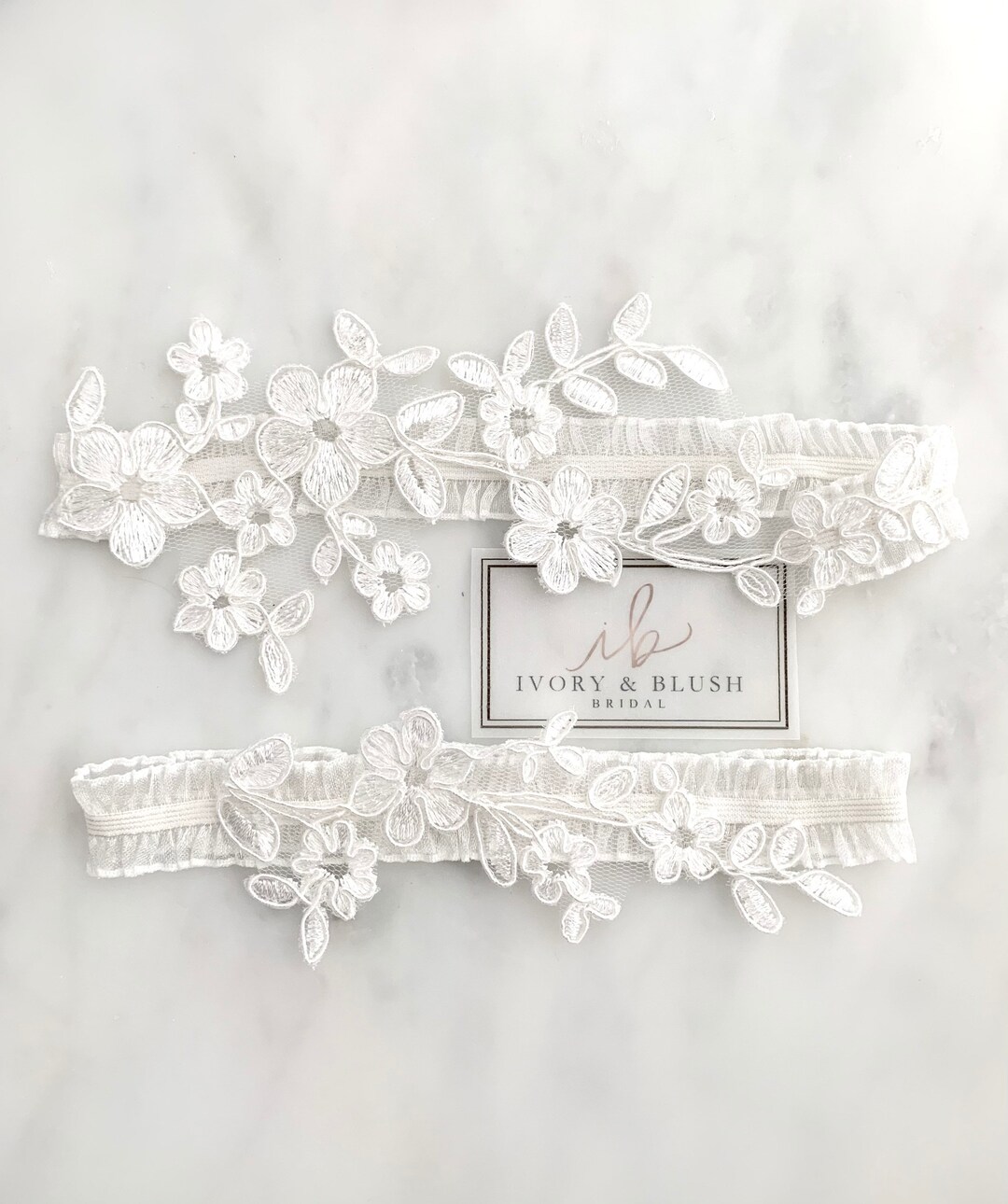 LIGHT IVORY Wedding Garter - Garter Wedding Garter Set Bridal Garter ...