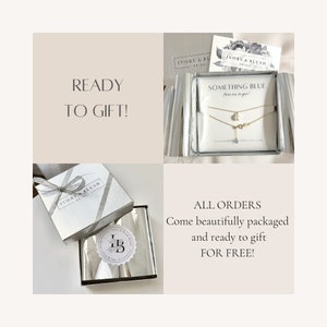 Something Blue Bracelet, Something Blue for Bride Dainty Pearl Bracelet ...