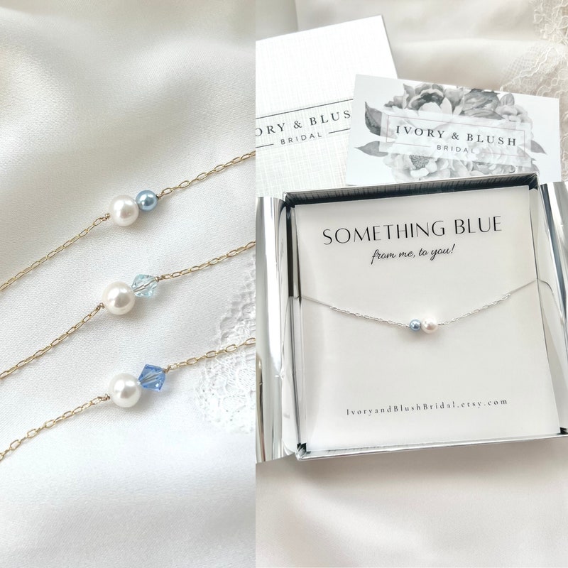 Blue Pearl Anklet Gold - Etsy