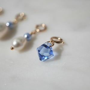 Something Blue Charm Gift for Bride Blue Charm for Wedding Bridal ...